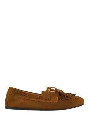 Isabel Marant Étoile Fersi Suede Loafers - Brown