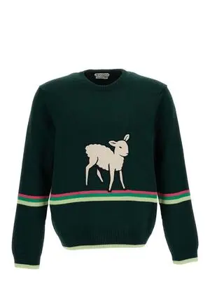 JW Anderson Knit Cotton Sweater - Verde