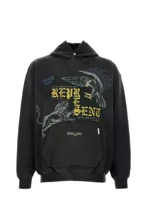 REPRESENT Enemy Hoodie - Black