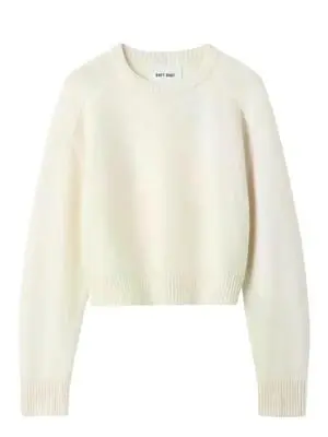 Soft Goat Classic Crew-neck Cashmere Jumper - Neutrals