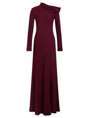 Alberta Ferretti Off-shoulder Maxi Dress - Red