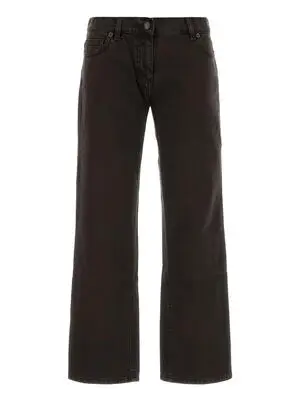Magda Butrym Denim Jeans - Brown