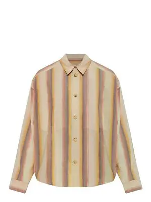 Isabel Marant Étoile Vertical Stripe Shirt - Neutrals