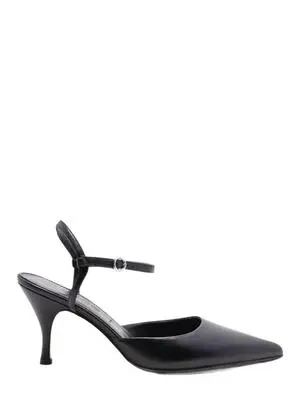 AeydĒ Catelyn Leather Pumps - Black