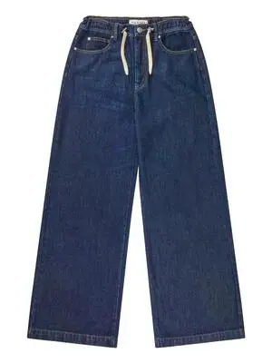 Munthe Drawstring Waist Jeans - Blue