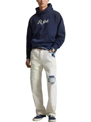 Polo Ralph Lauren Logo Detail Hoodie - Blue