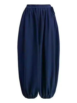 Polo Ralph Lauren Self-tie Balloon Trousers - Blue