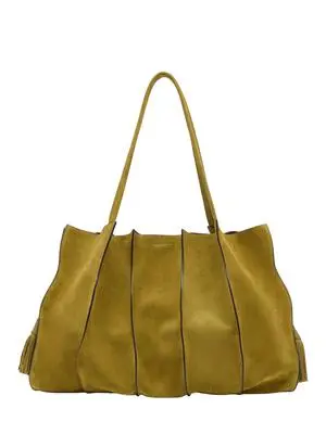 Ulla Johnson Adria Large Tote Handbag - Olive