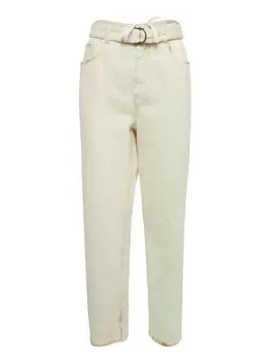 Brunello Cucinelli Belted Jeans - Neutrals