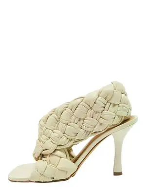 BOTTEGA VENETA Bottega Veneta Intrecciato Square-Toe Sandals