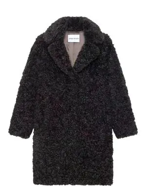 STAND STUDIO Camille Cocoon Coat - Grey