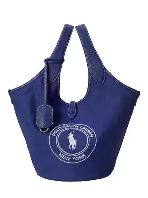 Polo Ralph Lauren Embroidered Logo Tote - Blue
