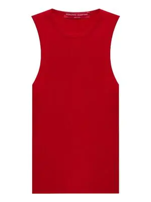 ERMANNO SCERVINO Ermanno Scervino Sleeveless Ribbed Vest