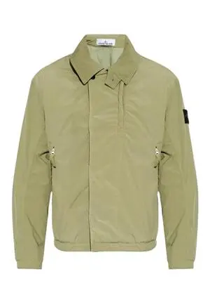 Stone Island Stone Island Long Sleeve Jacket With Logo Patch No