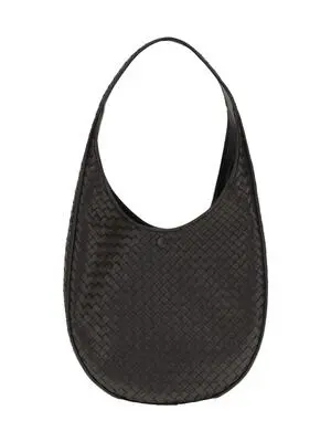 Bottega Veneta Small Ovetto Shoulder Bag - Black