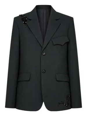 Zadig&Voltaire Embellished Single-breasted Blazer - Black