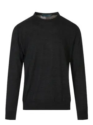 Kiton Long-sleeved Sweater - Black