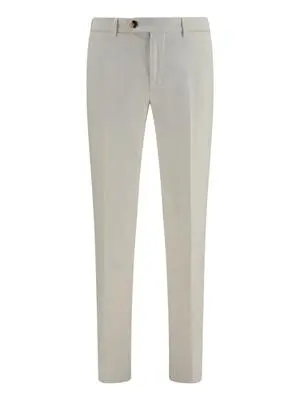 Brunello Cucinelli Tailored Pants With Belt Loops - Gray