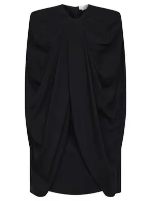 STELLA MCCARTNEY Stella McCartney V-Neck Draped Midi Dress