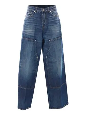 HAIKURE Legacy Wide-leg Jeans - Blue