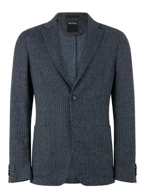 Zegna Slim Single-breasted Blazer - No