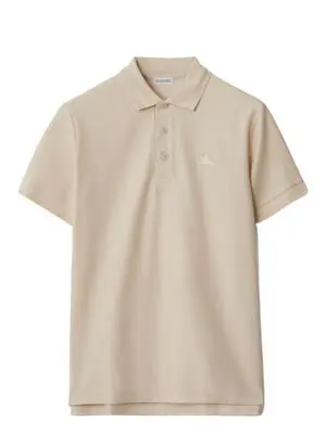 Burberry Cotton Polo Shirt Clam