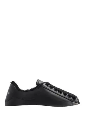 Alexander McQueen Two-tone Low-top Sneakers - Black