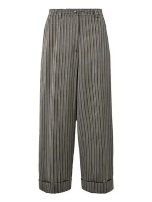 DRIES VAN NOTEN Dries Van Noten Striped Wide-Leg Trousers