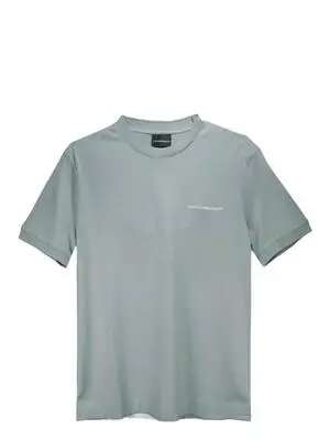 Emporio Armani Item O-neck Short-sleeved T-shirt - Gray