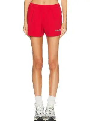 SPORTY & RICH Modern Disco Short - Ruby