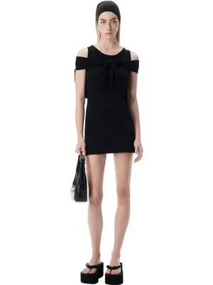 ALEXANDER WANG Alexander Wang Draped Cardigan Mini Dress