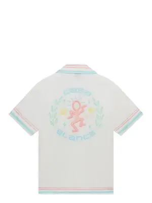 Casablanca Short Sleeve Silk Shirt - Multicolor