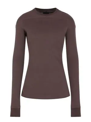 RICK OWENS + MONCLER Girder Stretch Jersey T-shirt - Brown