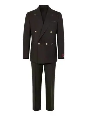 FRANZESE COLLECTION Rolls Royce Wool Suit - Brown