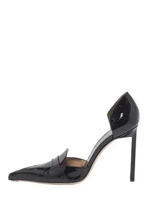 TOM FORD D'orsay Patent Leather Pumps - Black