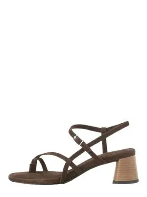 VAGABOND SHOEMAKERS Evie Strappy Block-heel Sandals - Brown