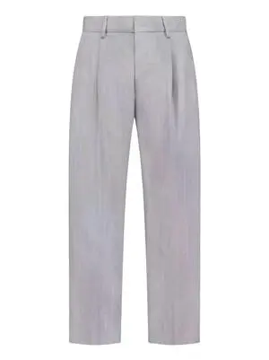 Nn07 Kay Pinstripe Trousers - Grey