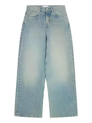 Edwin Olivia Wide-leg Jeans - Blue