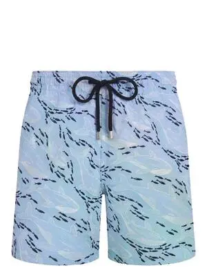 Vilebrequin Embroidered Swim Shorts - Blue