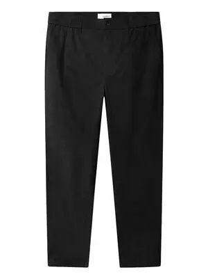 GABBA Monza Tasca Straight-leg Trousers - Black