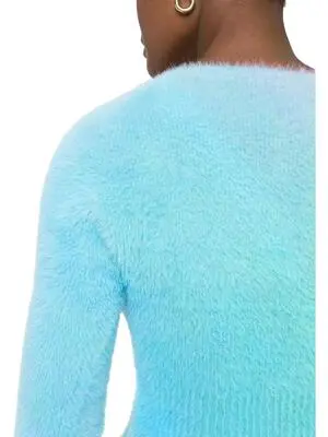 Jacquemus La Maille Neve Long Sleeve Cardigan - Blue
