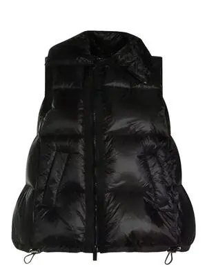 Sacai Quilted Puffer Gilet - Black