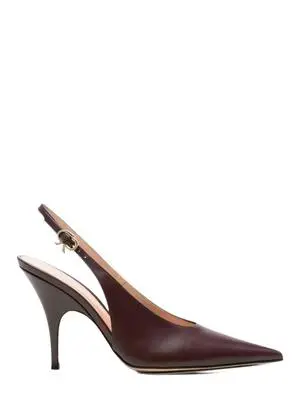 GIANVITO ROSSI Sofia Slingback Pumps - Red