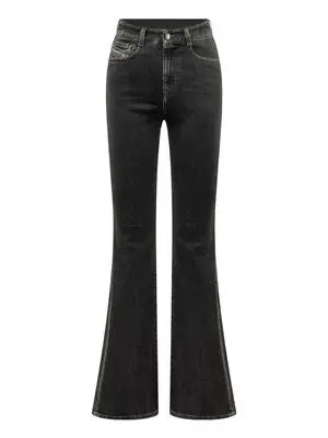 DIESEL® 1973 D-partt High-waisted Bootcut Jeans - Black