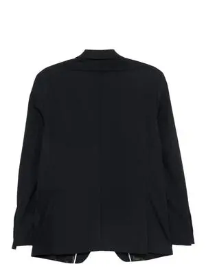 Karl Lagerfeld Single-breasted Buttoned Blazer - Blue