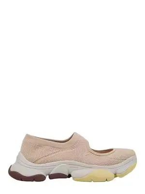 Camper Karst Knitted Cut-out Slip-on Sneakers - Neutrals