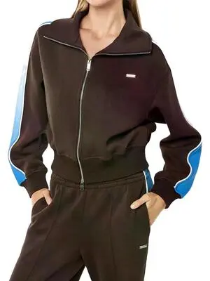 P.E Nation Triumph 2.0 Cropped Jacket - Brown