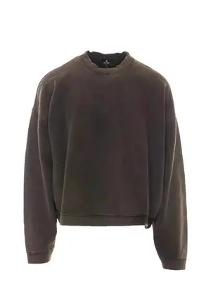 REPRESENT Embroidered Logo Sweatshirt - Brown