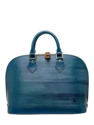 LOUIS VUITTON Epi Alma Pm Handbag - Blue