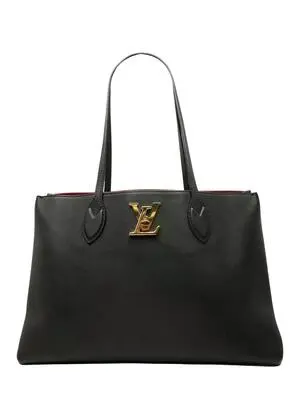 LOUIS VUITTON Lockme Shopper Tote Bag - Black